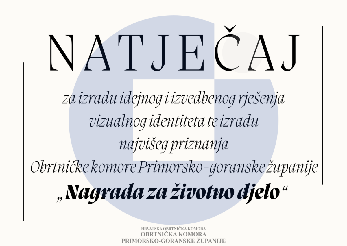 Natječaj za izradu idejnog i izvedbenog rješenja vizualnog identiteta te izradu najvišeg ...